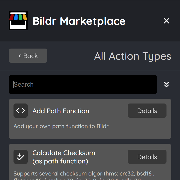 Bildr Community Plugins
